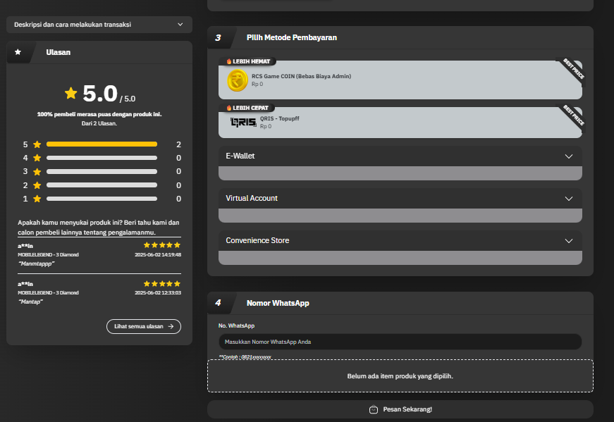 Jasa Pembuatan Website Top Up Gaming